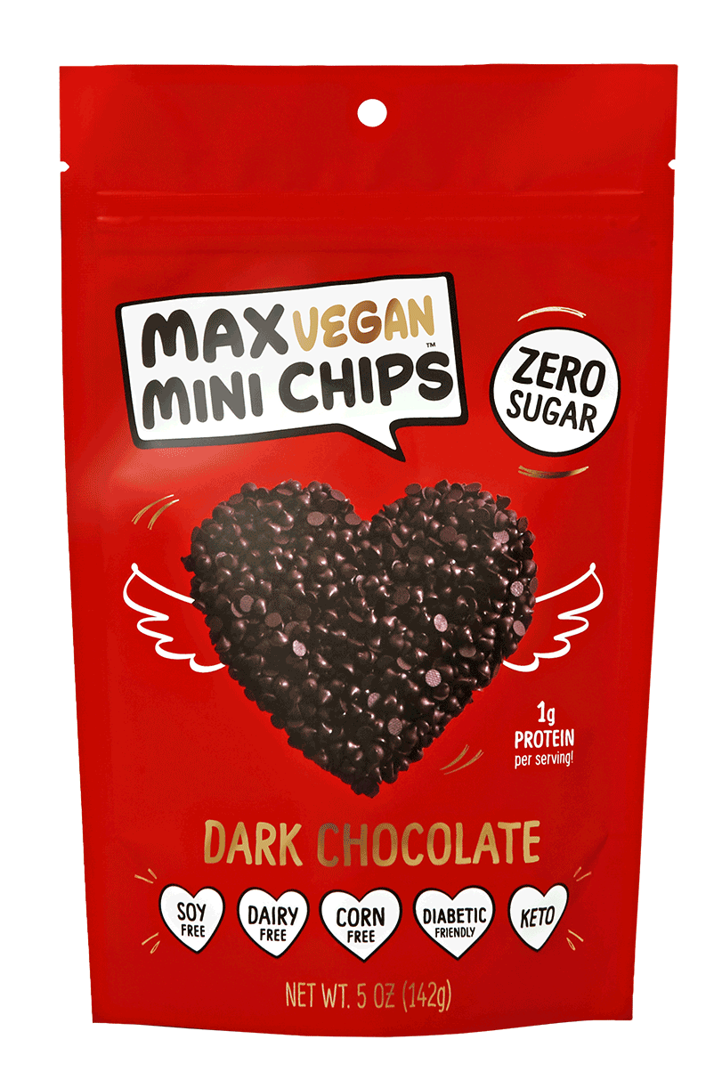 Dark Chocolate Sugar-Free Mini Chips - Max Sweets